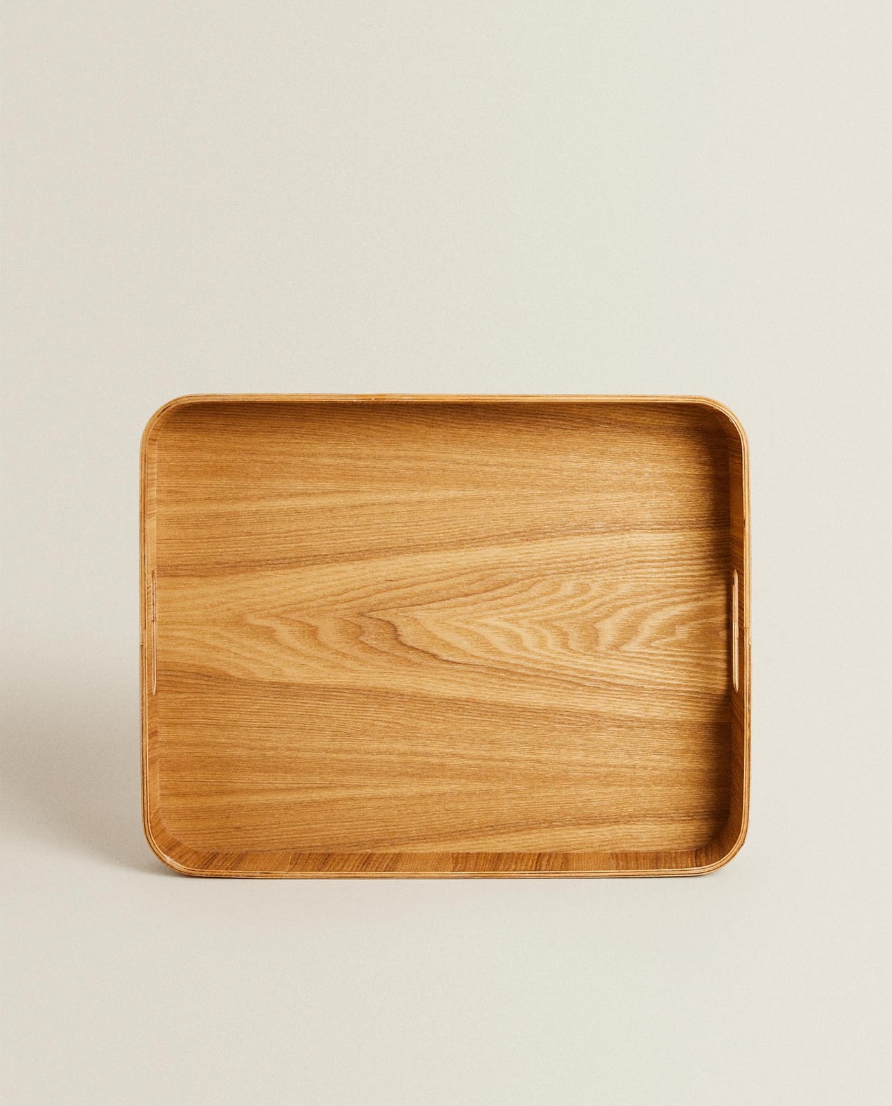Поднос ZARA HOME средний деревянный, светло-бежевый, 45 x 36 x 6 см 4208/040/052-99