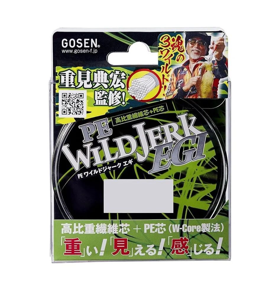 Шнур GOSEN Wild Jerk Egi 210m #0.6 PE