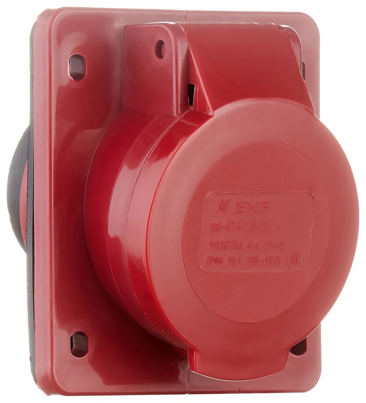 Розетка силовая настенная EKF PROxima 3Р+РЕ 16 А 380 В IP44