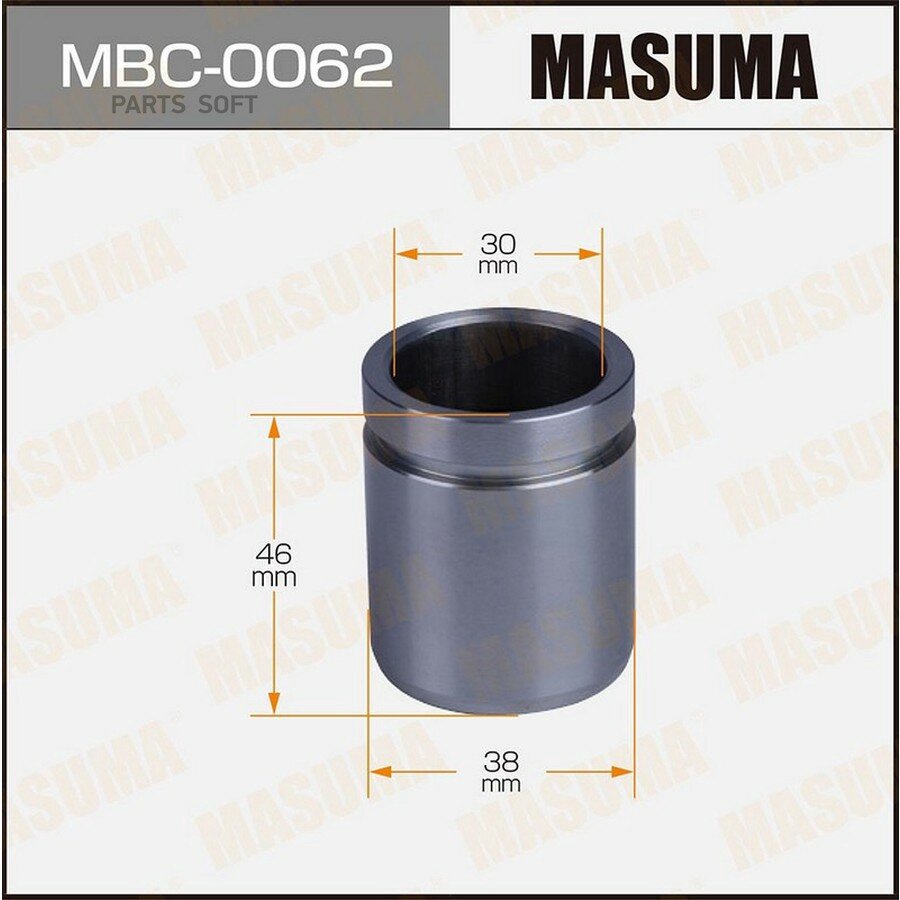 Поршень тормозного суппорта d-38 P384604, 150-50064 rear Masuma MASUMA MBC0062 | цена за 1 шт