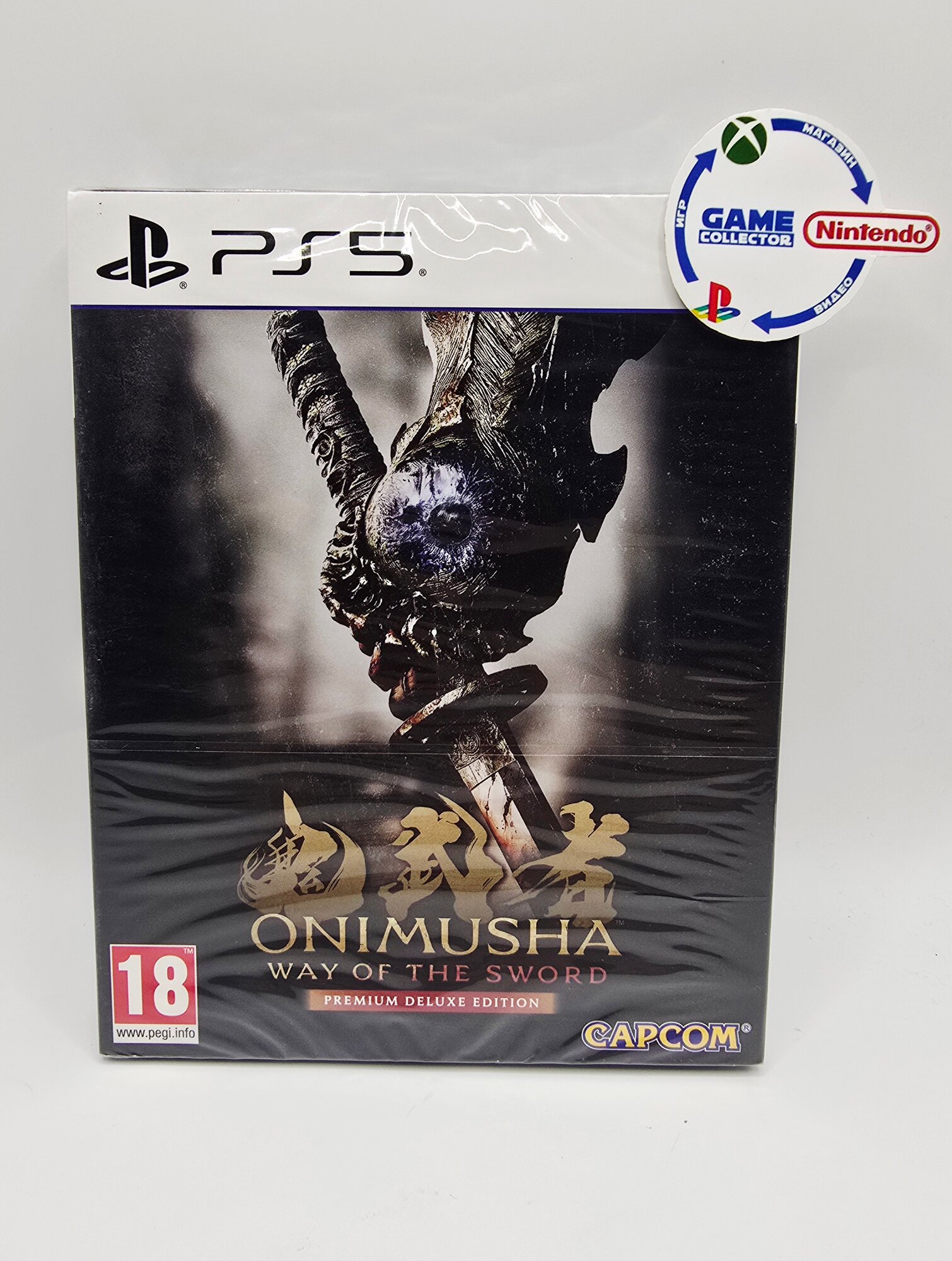 Игра Onimusha: Way Of The Sword Premium Deluxe Edition для Sony PlayStation 5 на диске, полностью на русском языке.