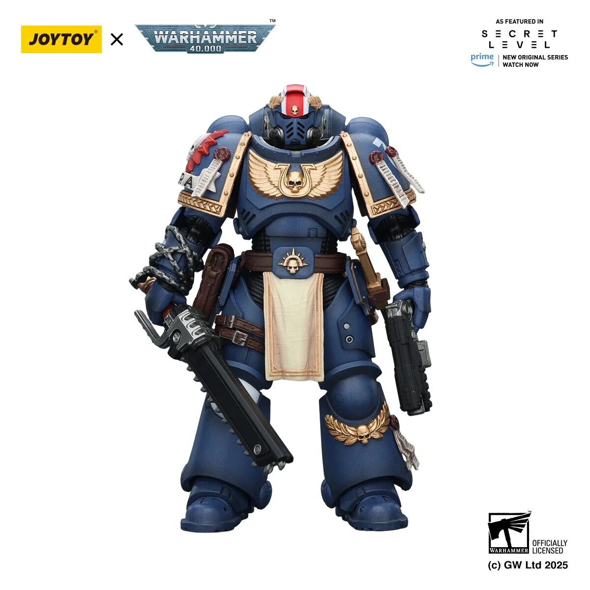 JOYTOY Warhammer 40K Ultramarines Titus, 1/18, Цвет: Titus
