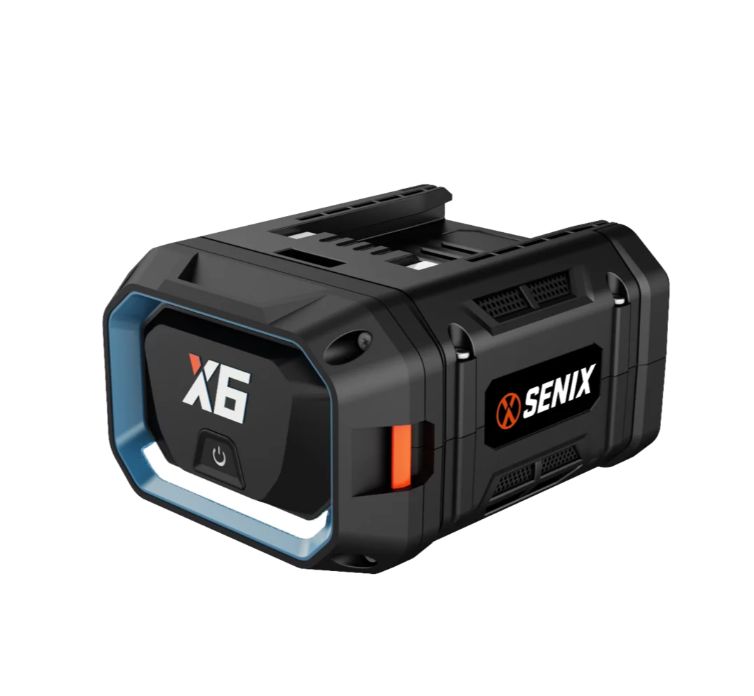 Аккумуляторная батарея SENIX B60X6 60В, серия X6, 6,0Ач, индикатор заряда ( арт B60X6 )