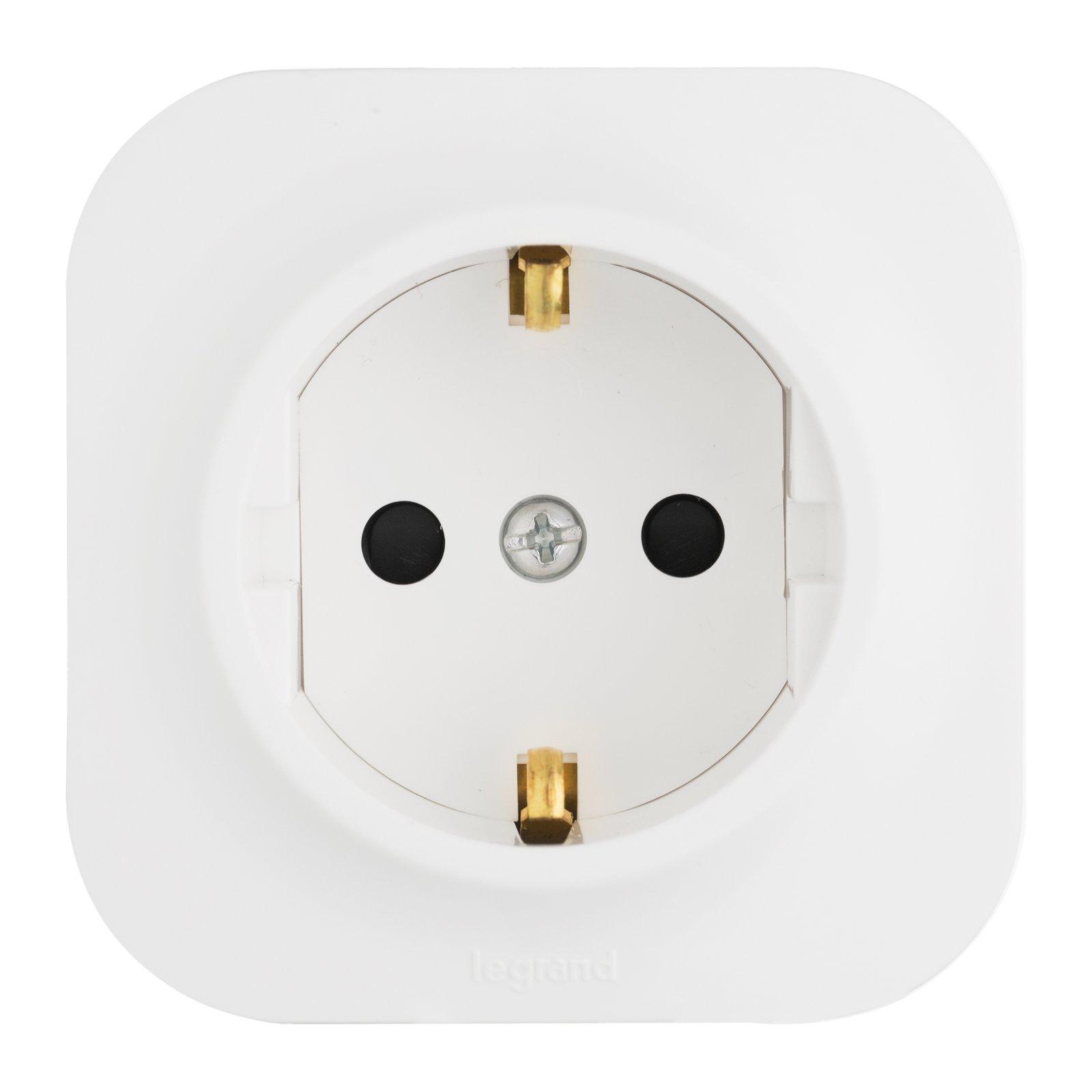 Розетка простая белая, Quteo IP 20, Legrand (IEK), арт. 7822111 (бывший 782211)