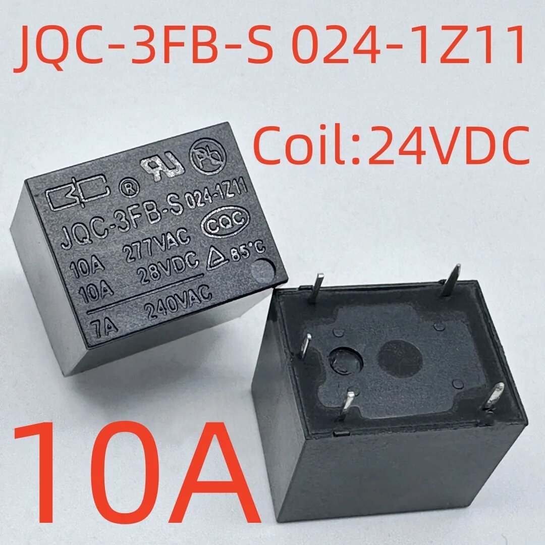 Реле JQC-3FB-S 024-1Z11 24VDC 10A