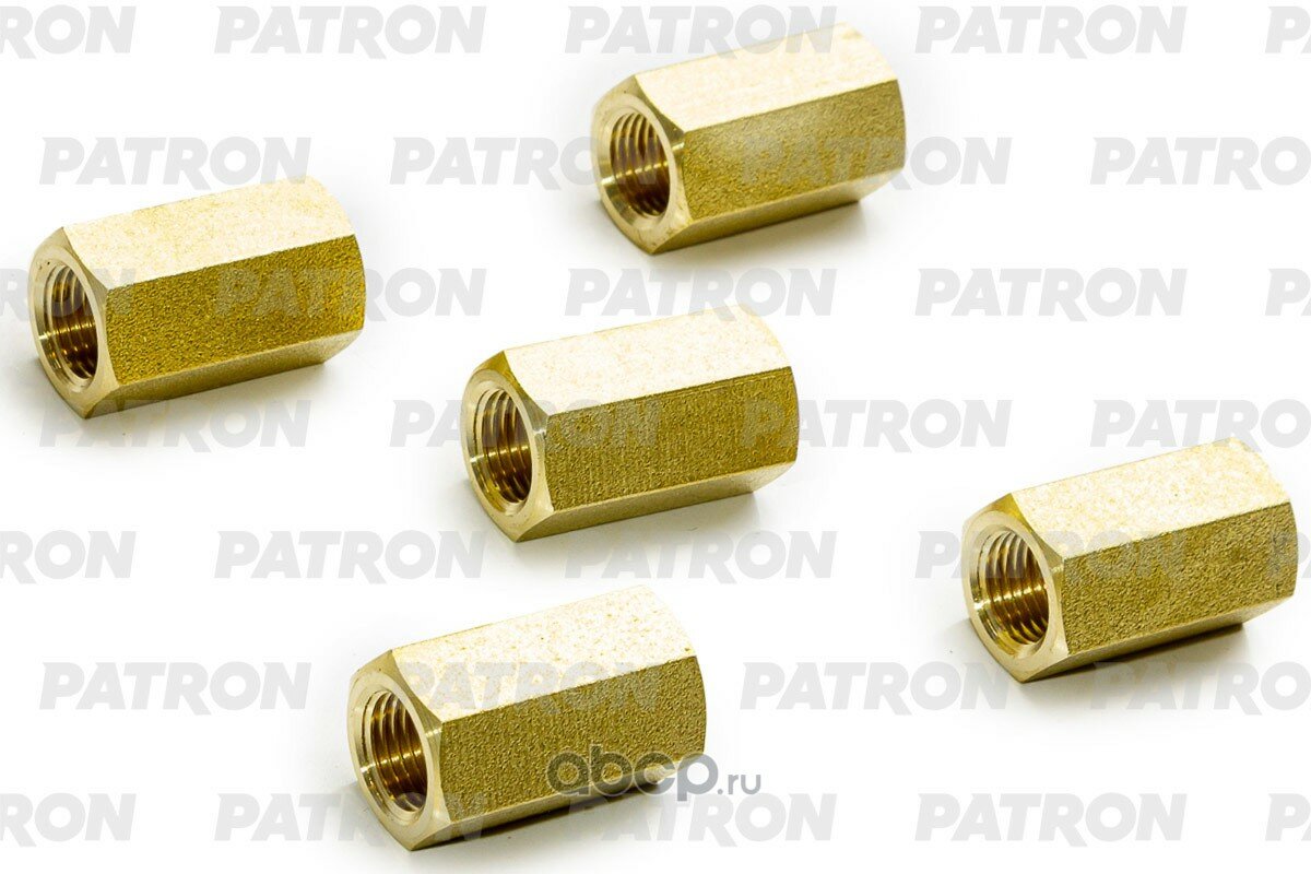 Переходник тормозных трубок m10x1.0-m10x1.0 универсальный Patron PHL5600121