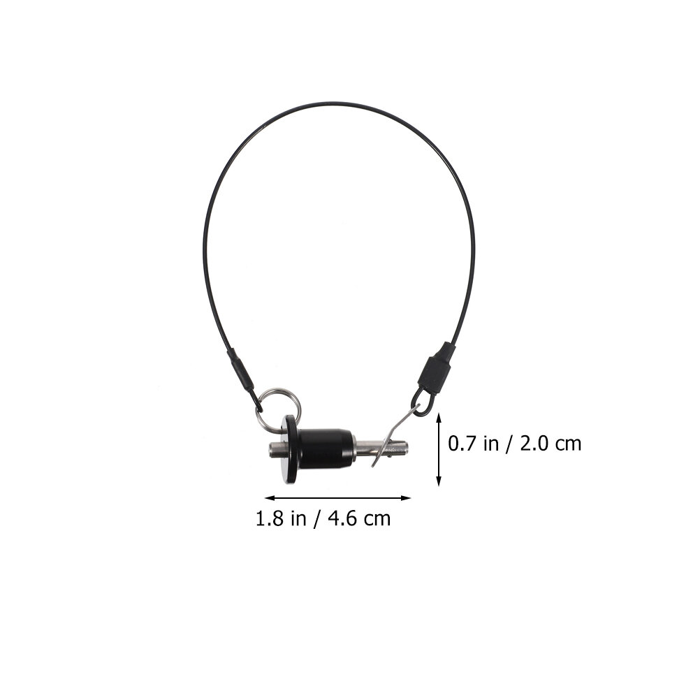 Безопасная Застежка-Карabin Быстрого Открытия С Ремнем 1 Шт 4.6X2X0.2Cm