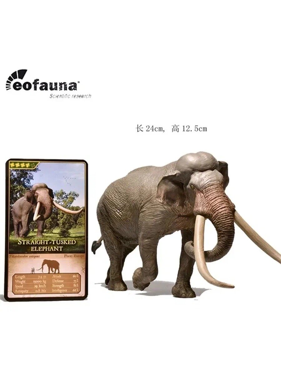 ФигyрKи, динозавр, Мастодонт, модель ручной работы/игрушка, Eofauna,1/35