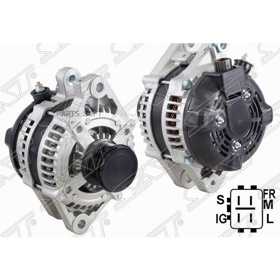 Генератор Lexus RX 03-09 / Toyota Camry 06-17 от официального дистрибьютора, SAT, артикул ST2706031071N