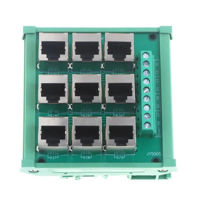 Адаптер RJ45 eelhoe зеленый — фото 1