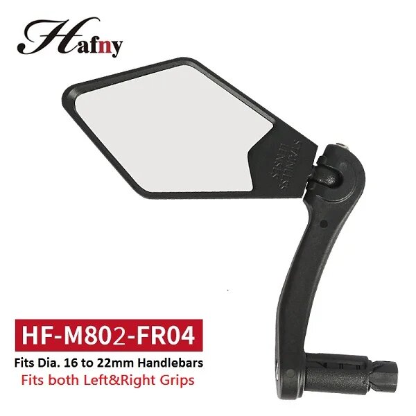 HAFNY Зеркало заднего вида для велосипеда, Bar End Mirror 802, черное