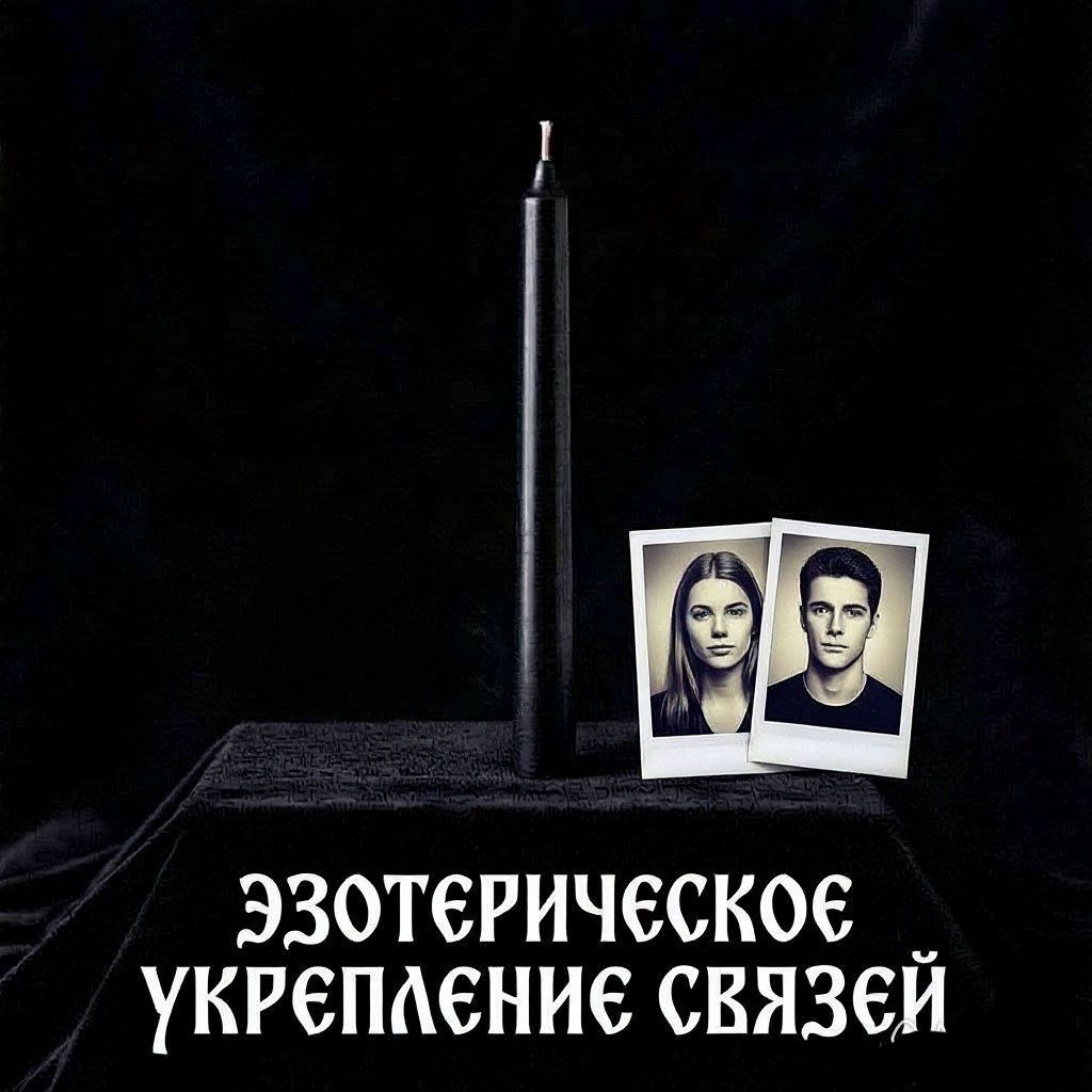 Эзотерическая восковая свеча на укрепление связей между людьми