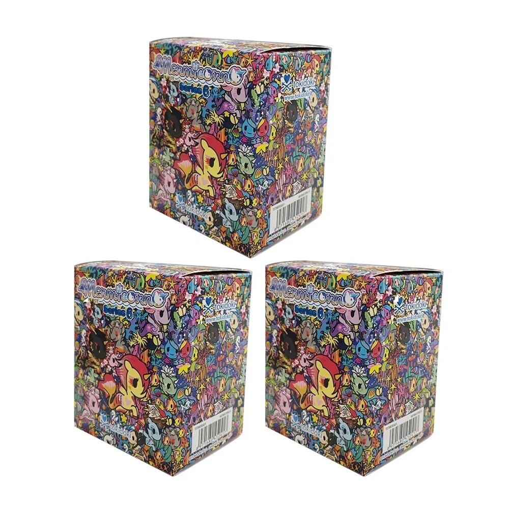 Tokidoki Mermicorno серия 6, 3 Blind Boxes