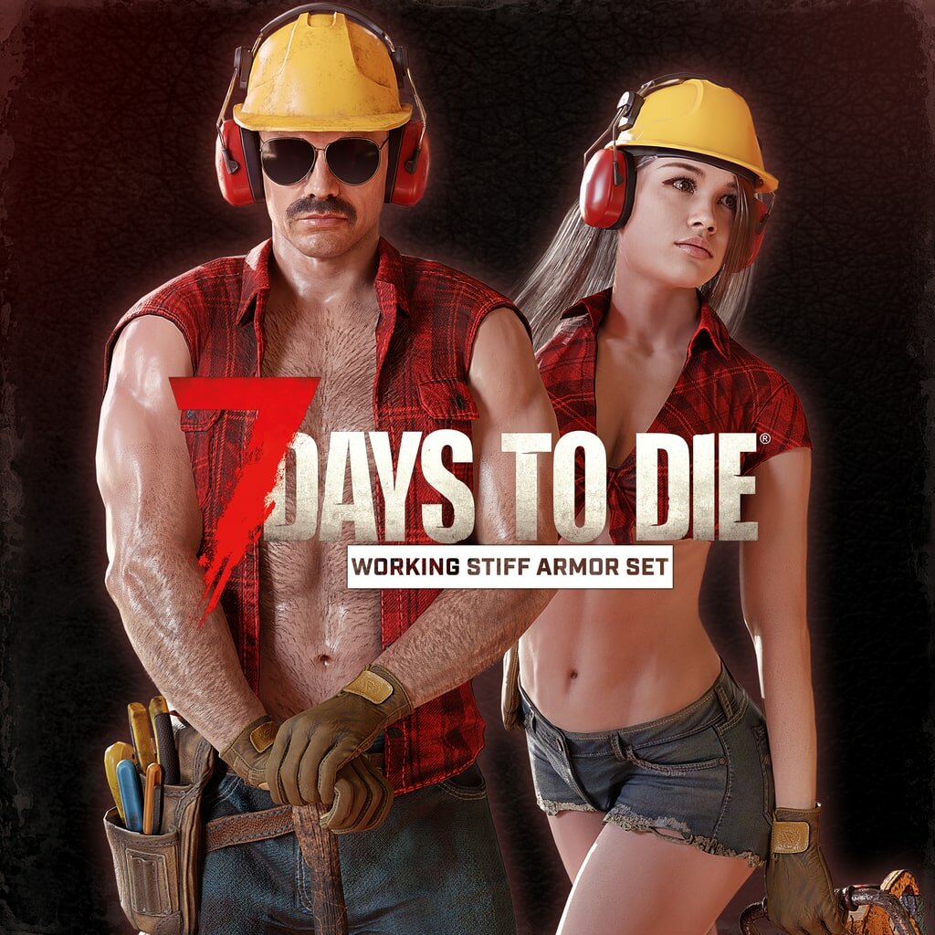 Дополнение 7 Days to Die - Working Stiff Armor Set, цифровое издание PlayStation 5, регион Турция / код пополнения баланса