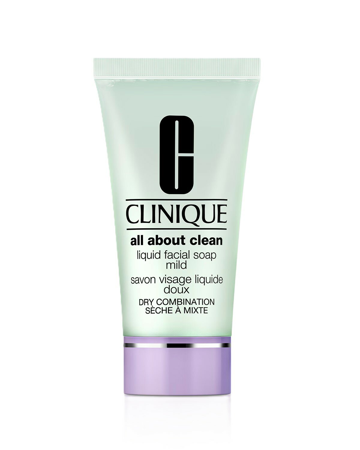 Жидкое мыло для умывания Clinique All About Clean Liquid Facial Soap Mild| для сухой и комбинированной кожи| 30 мл.