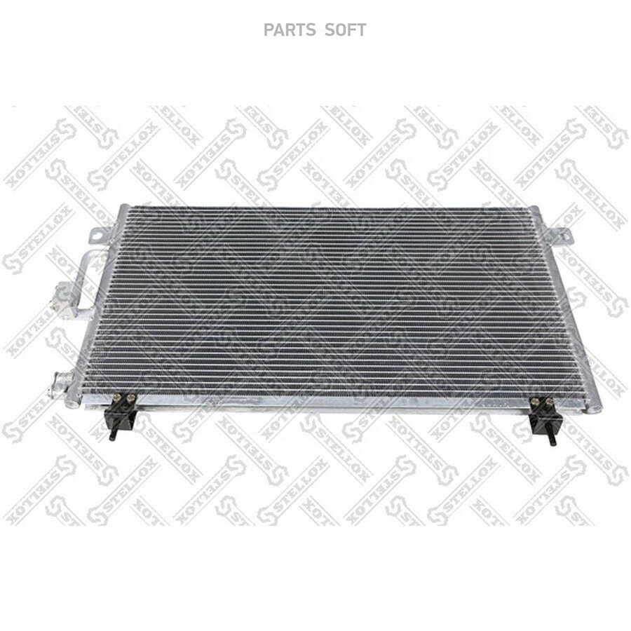 STELLOX 1045808SX 10-45808-SX радиатор кондиционера!\ Chery Tiggo 1.6-2.4 05>
