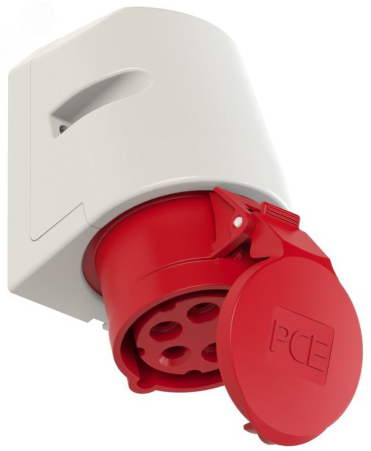 Розетка настенная 16А/400V/3P+N+E/IP44