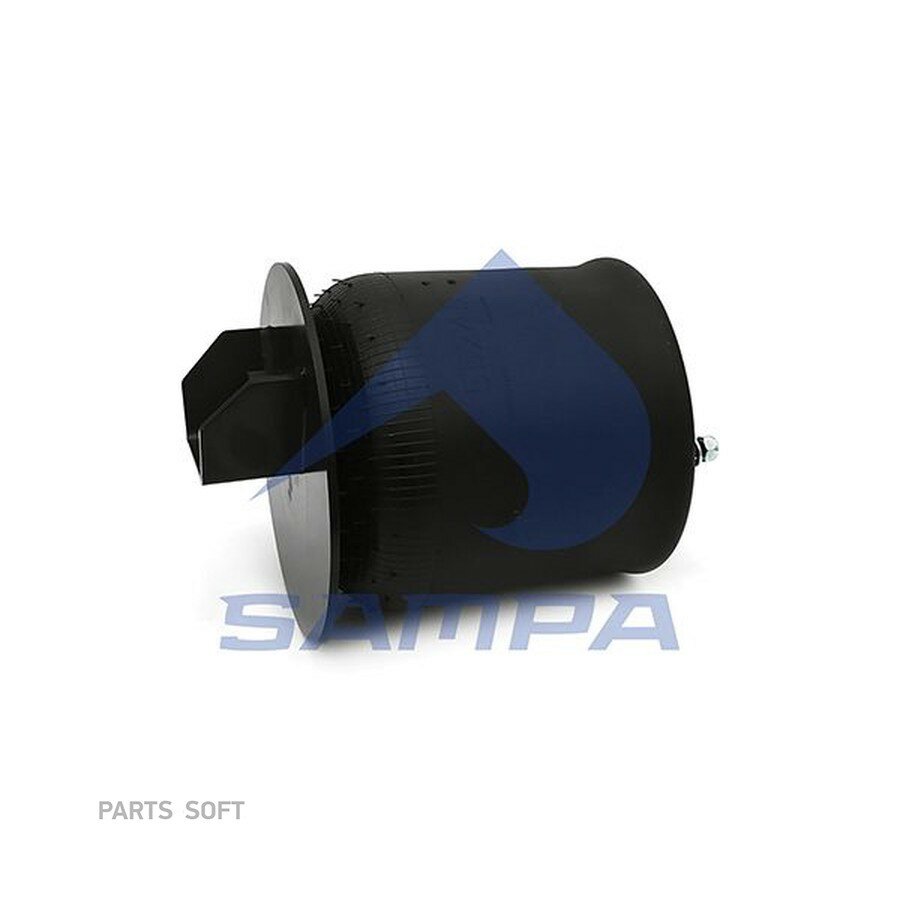 Пневмопод. в сборе!2шп-штуцер M16x1.5 низ 2 шп M12x1.25\KAMAZ 5490 от официального дистрибьютора, SAMPA, артикул SP55245K