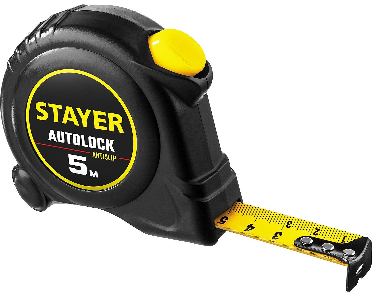 Рулетка STAYER AutoLock 5м х 19мм с автостопом