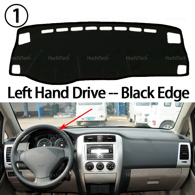 Чехол на приборную панель для SUZUKI Liana Suzuki Aerio Baleno 2005 2006-2013, Left Hand Black