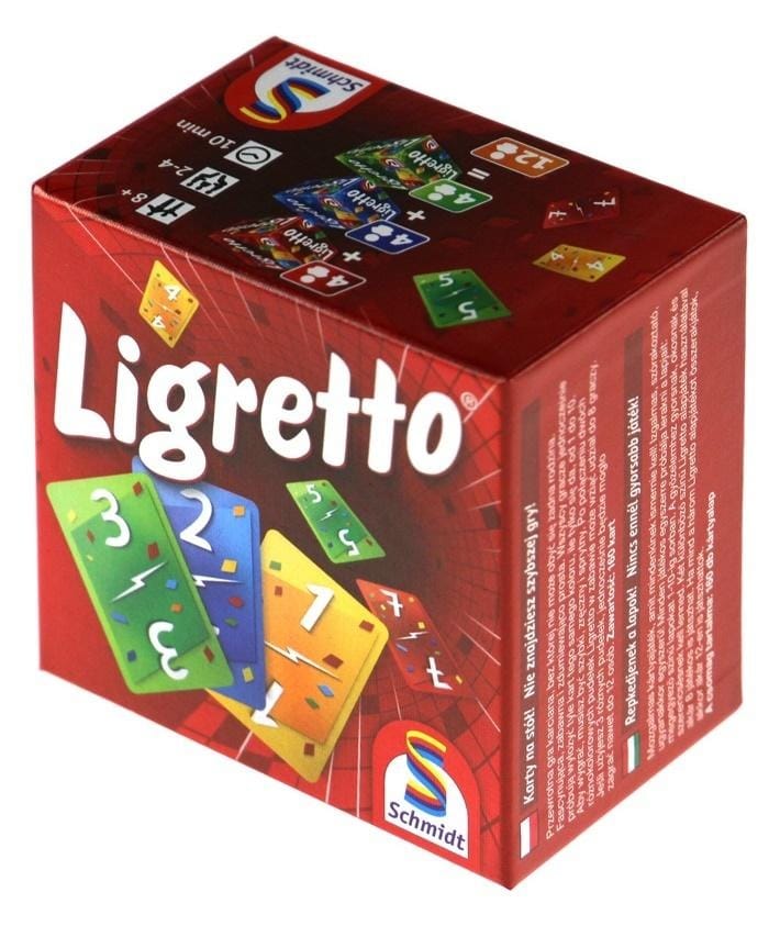 Настольная игра G3 Ligretto, красный