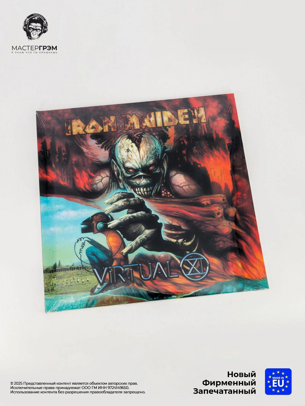 Виниловая пластинка Iron Maiden - Virtual XI (2LP) 2017