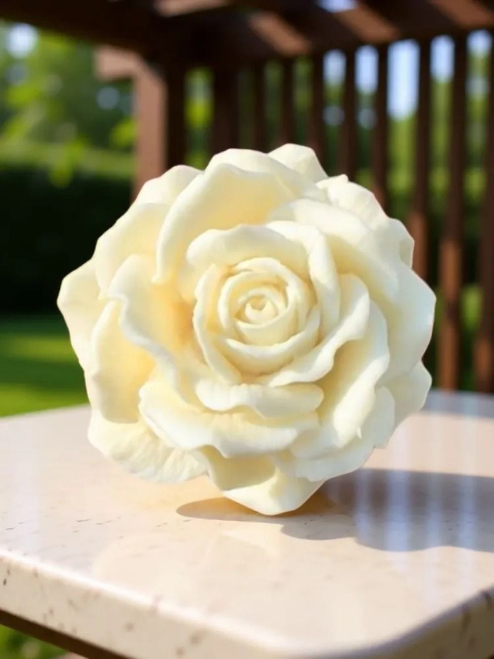 Силиконовый 3D-молд Роза для шоколада, воска, мыла и смолы