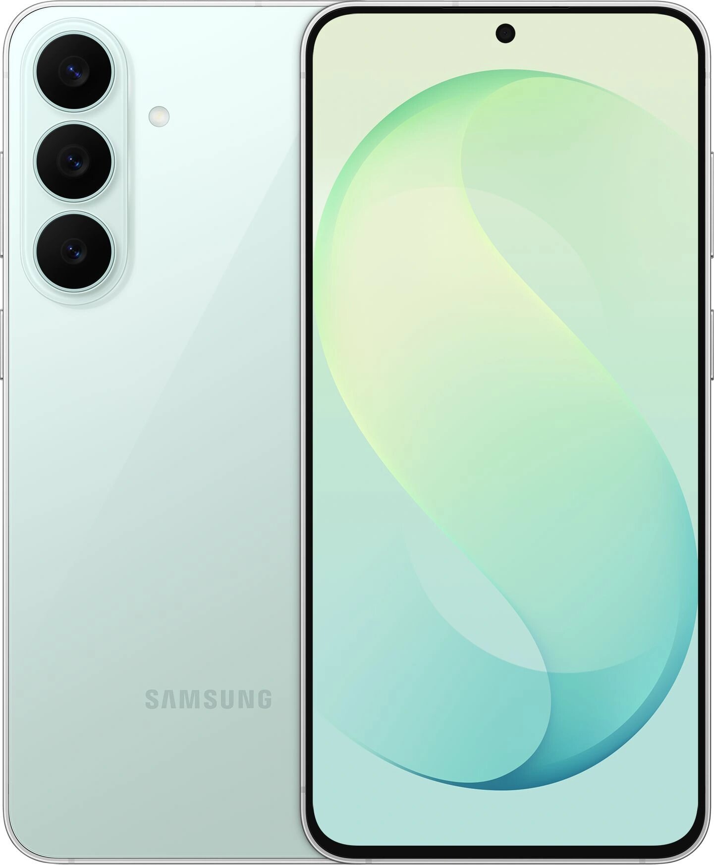Смартфон Смартфон Samsung SM-S741B Galaxy S26 FE 256Gb 8Gb зеленый моноблок 3G 4G 2Sim 6.7" 1080x2340 Android 17 50Mpix 802.11 a/b/g/n/ac/ax NFC GPS Protect