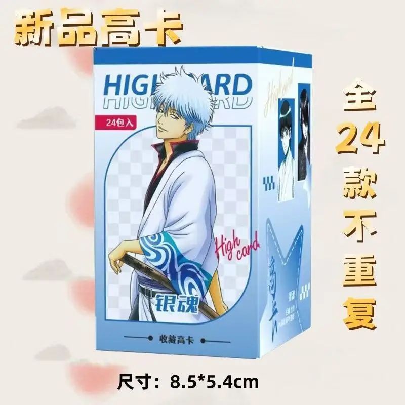 Гинтама коллекционные аниме карточки Коллекционные карточки 3/Gintama anime cards collectibles 24 packaging