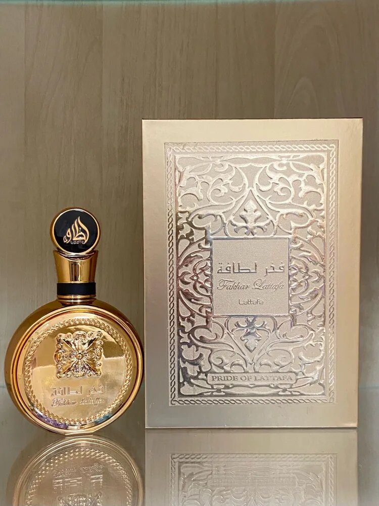 Lattafa Perfumes Вода парфюмерная Fakhar Gold 100 мл