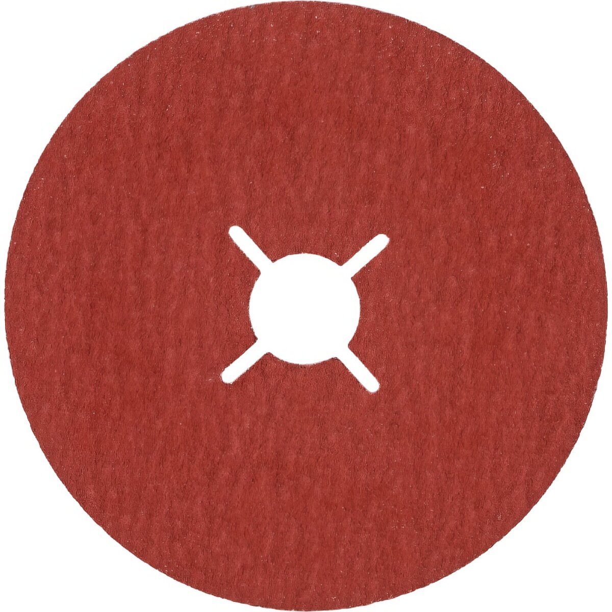 Керамический фибровый диск со шлицами XF885 (1 шт, 125х22 мм, P80) VSM 004969