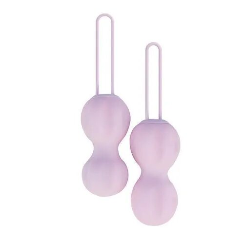 Вагинальные шарики, тренажер Кегеля для женщин Nomi Tang IntiMate Plus, набор, розовая сакура