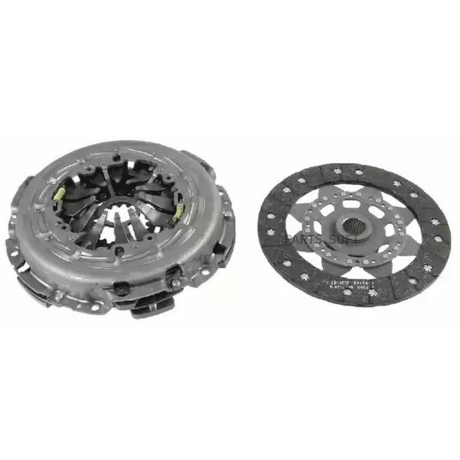 Сцепление комплект MB W204 от официального дистрибьютора, SACHS, артикул 3000950714