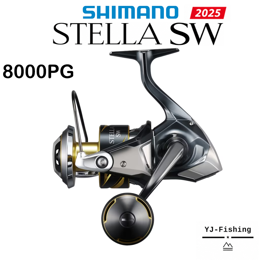 SHIMANO 2025 STELLA SW 8000PG Спиннинговое катушка Подходит для Морская и пресной, Япония
