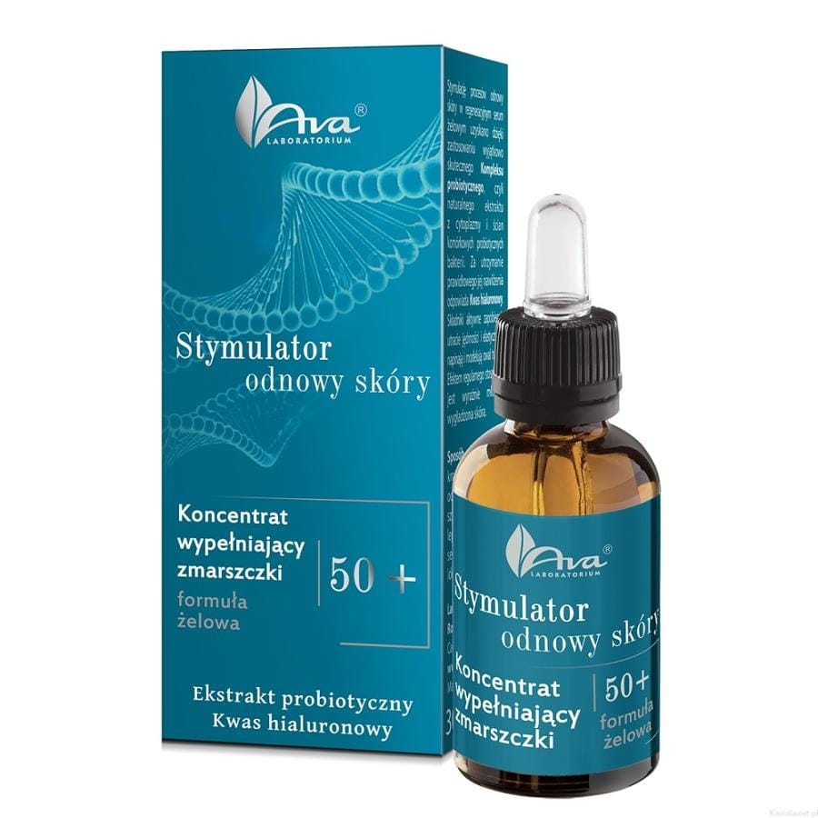 Сыворотка для ухода за кожей AVA Laboratorium Стимулятор обновления кожи, концентрат, заполняющий морщины, 30 мл