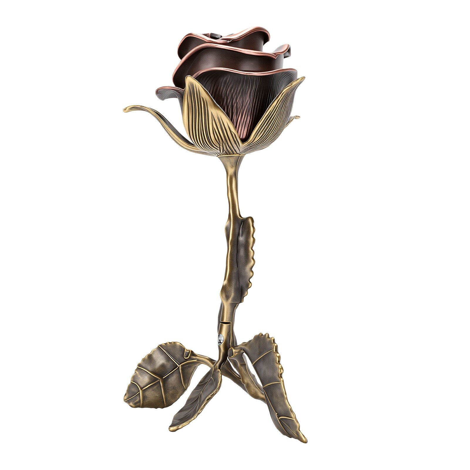 Розовый конусный Incense Holder для медитации, декоративный, из медного сплава, романтичный акцент для дома