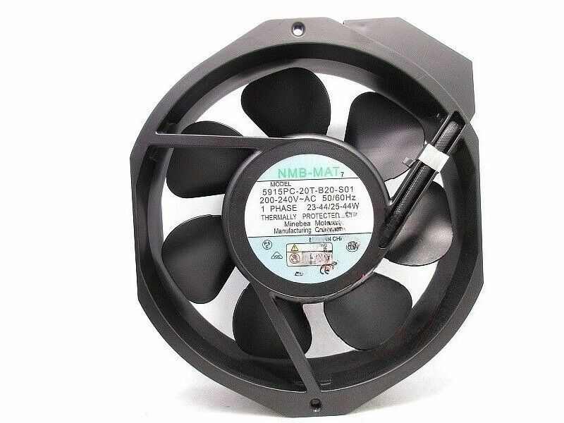 NMB-MAT 5915PC-20T-B20-S01 200-240V 23 / 44W Высокотемпературный вентилятор охлаждения -