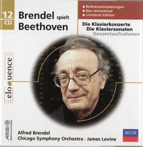 CHICAGO SYMPHONY ORCHESTRA / JAMES LEVINE Brendel, Beethoven: Die Klavierkonzerte, Die Klaviersonaten Gesamtaufnahmen (Компакт-диск)