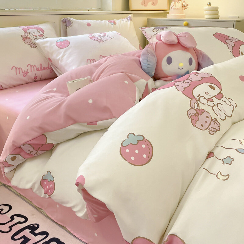 Sanrio Постельное белье звезда луна Мелоди комплект 1 предмет покрывало 200x230 см