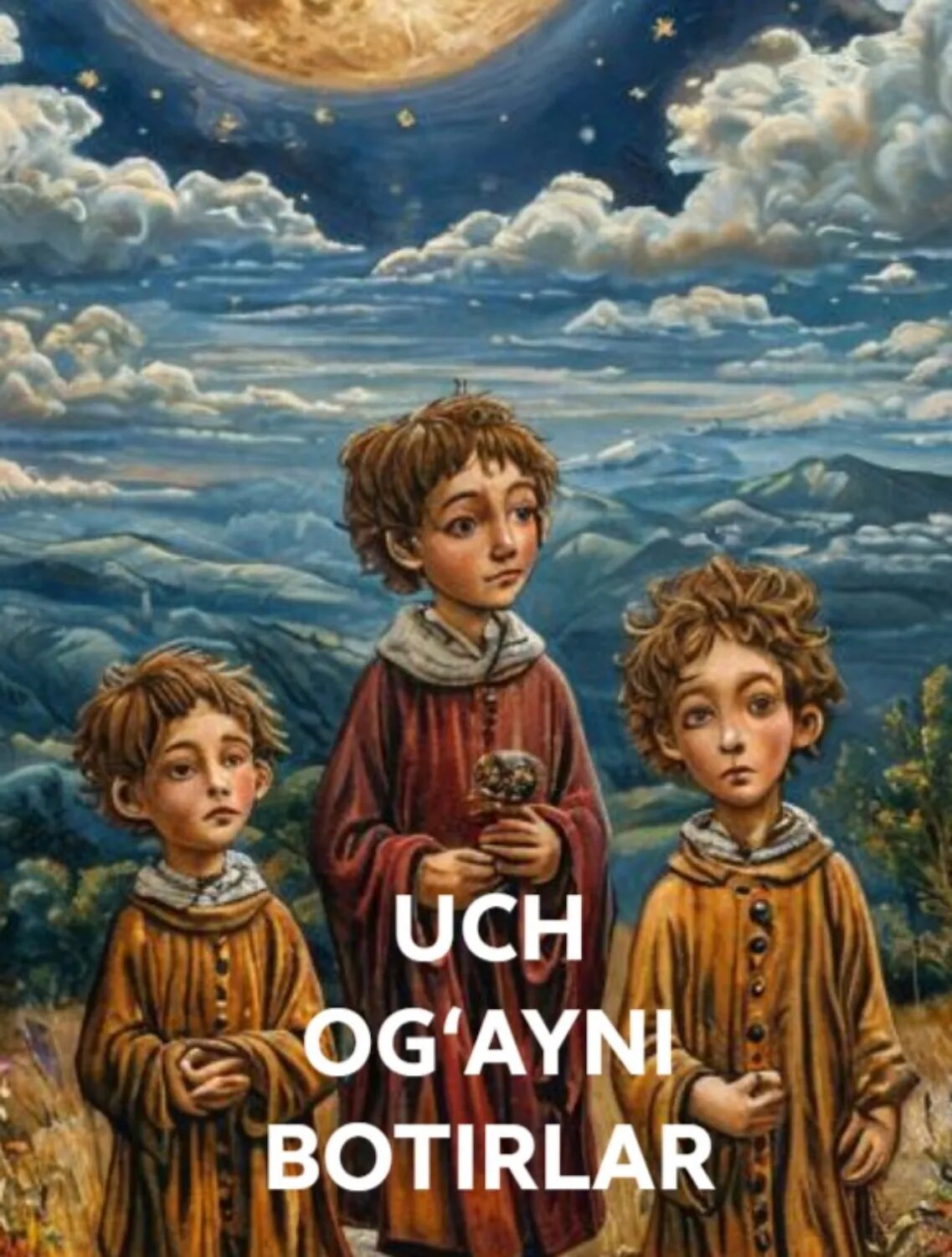 UCH OG‘AYNI BOTIRLAR [Цифровая книга]