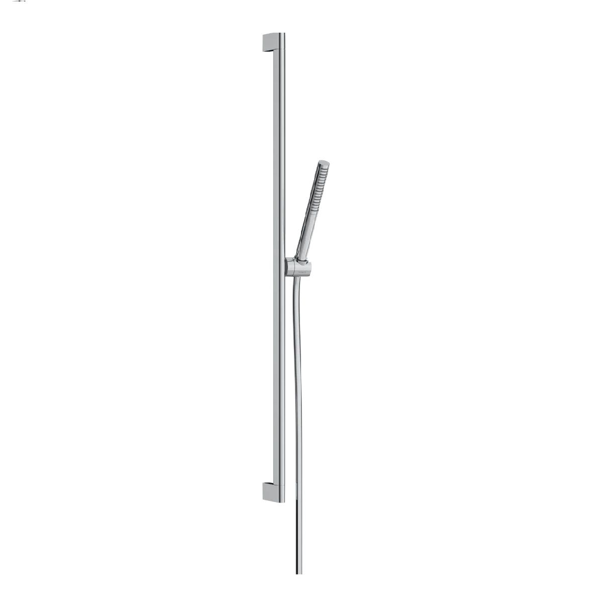 Душевой набор Hansgrohe Pulsify S 100 1jet EcoSmart со штангой 90 см, хром, 24382000