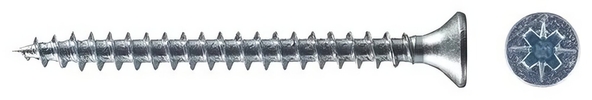 Саморезы универсальные 40x3,5 мм оцинкованные (200 шт.)