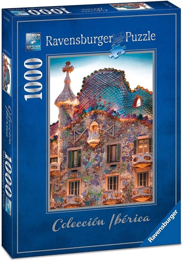 Пазл Ravensburger Барселона - Каса Батло, 1000 элементов