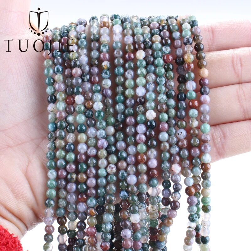 Бусины авентурин сине-зелёный 2 3 4 мм 4-4.5mm(85pcs), 39Indian agate