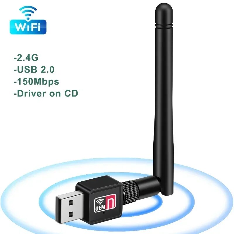 WIFI 6 AX900 BT 5.4 USB Wi-Fi адаптер Черный, 150Mbps