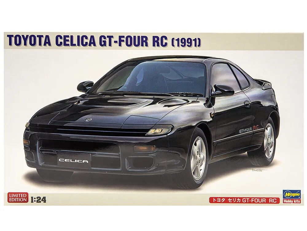 Сборная модель Toyota Celica GT-FOUR RC (1991), масштаб 1:24
