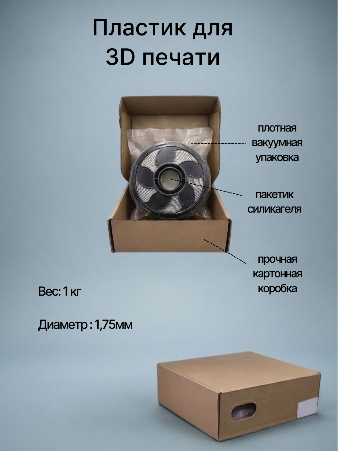 Пластик для 3д принтера — фото 1