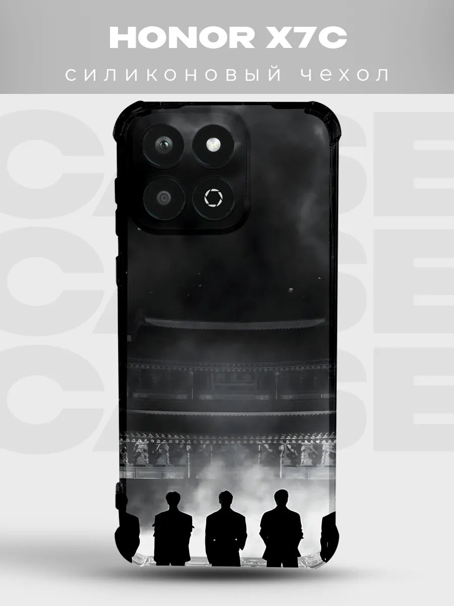 Прозрачный чехол на Honor X7C БТС Чонгук