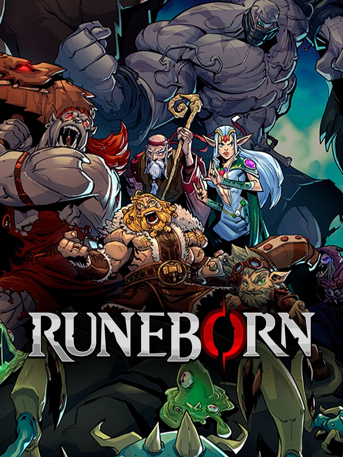 Игра Runeborn, ключ активации Steam, PC, Goblinz Publishing