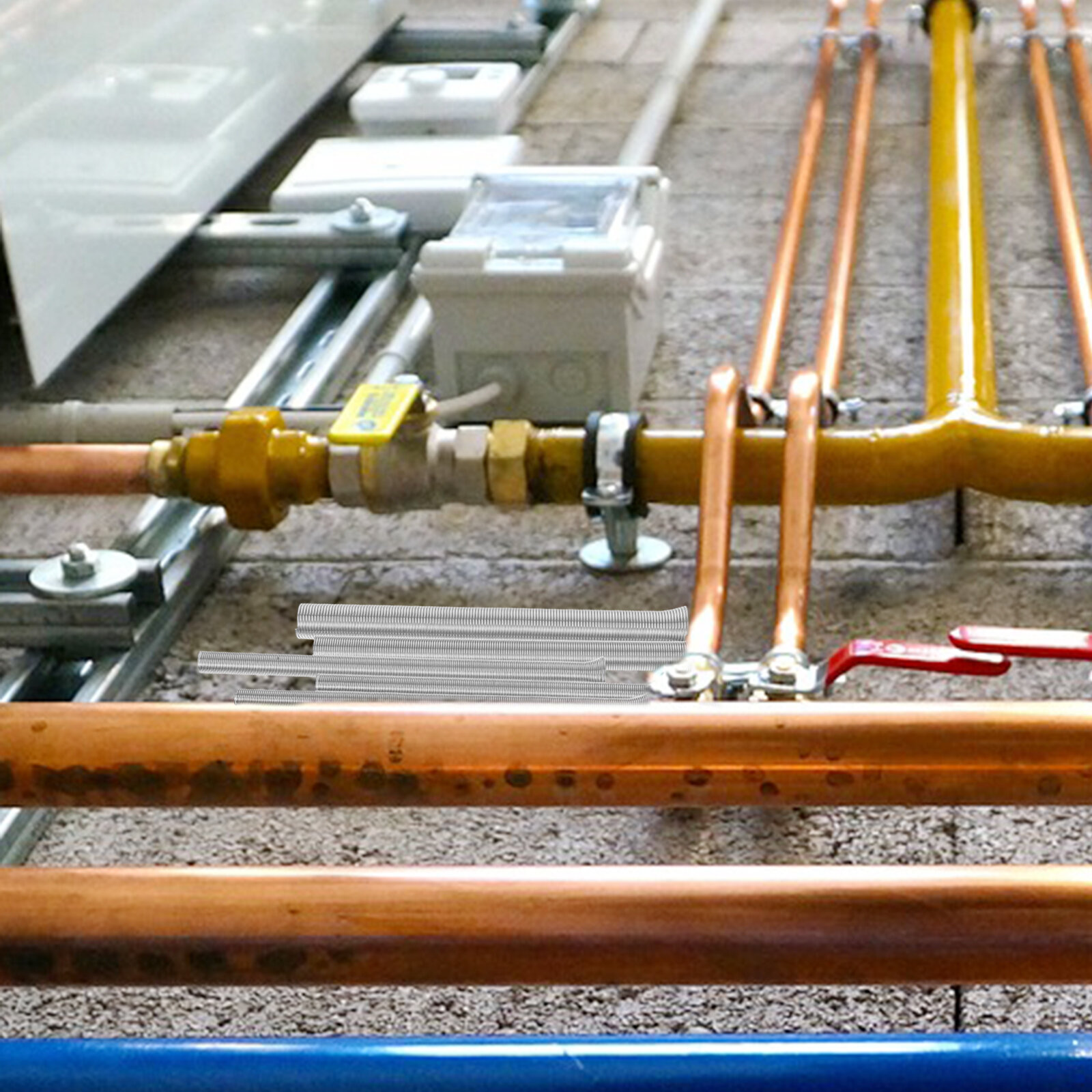 Набор Из 5 Штук Для Гибки Труб Spring Tube Bender Спринг Для Медных Кондиционеров И Проводов 20 70X2 40X2 00Cm